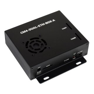 Waveshare CM4-DUAL-ETH-BOX-A, 85.90