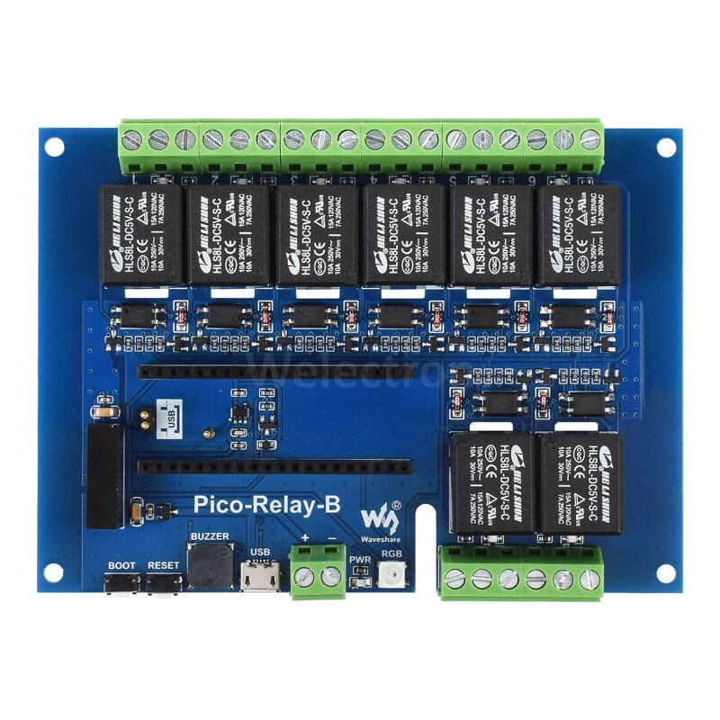 Waveshare 20218 Pico-Relay-B, 21,90 € - Welectron