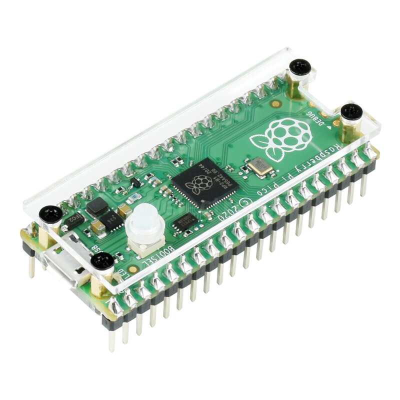 Waveshare 20550 Raspberry-Pi-Pico-Case, 1,90 € - Welectron