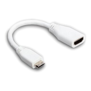 Official Raspberry Pi Zero mini-HDMI Adapter Cable, 2.90