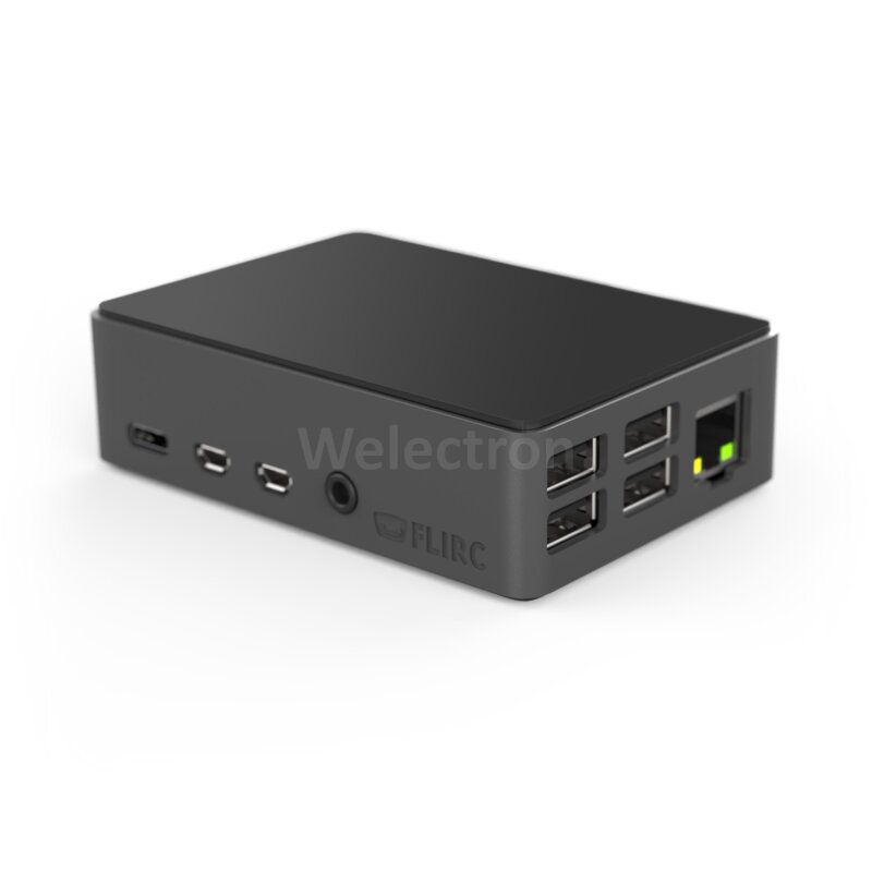 Flirc Raspberry Pi 4 Case Black Edition, 21.90