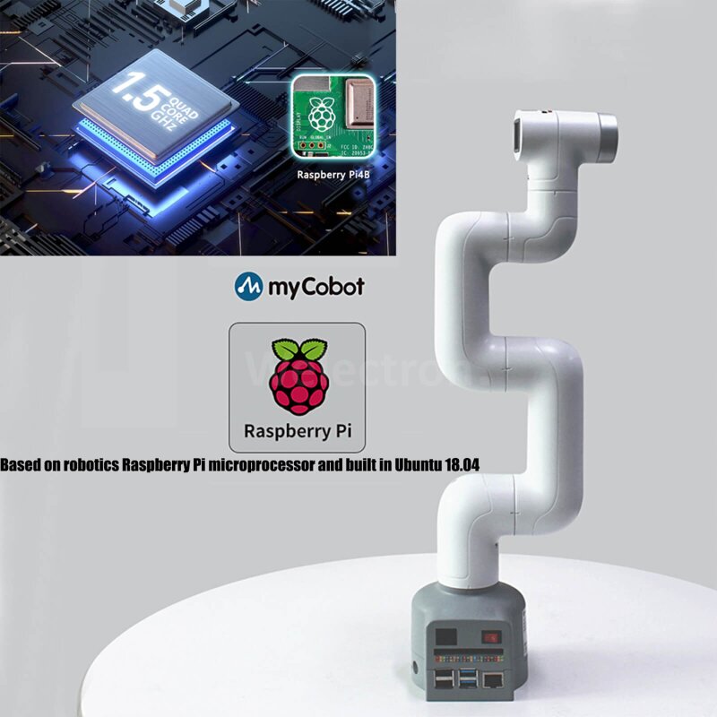 Elephant Robotics myCobot 280 Robot Arm (Raspberry Pi), 799.00