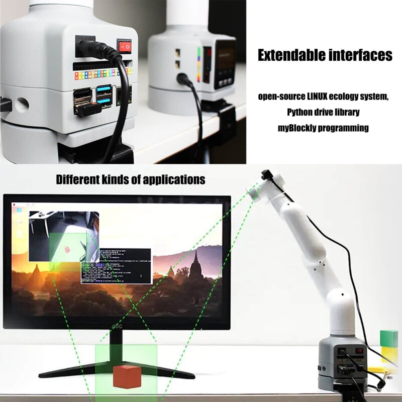 Elephant Robotics myCobot 280 Robot Arm (Raspberry Pi), 799.00