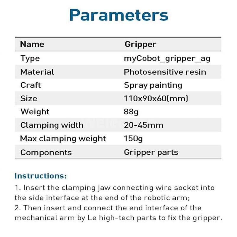 Elephant Robotics myCobot - Gripper, 129,99 € - Welectron