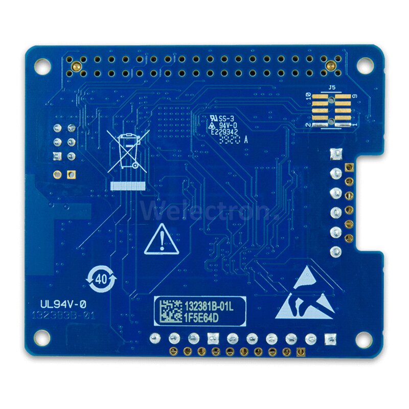 Digilent MCC 128 Voltage DAQ HAT für Raspberry Pi (8 CH 16-bit),