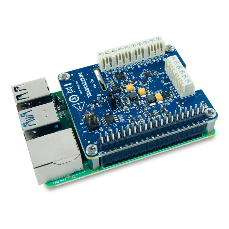 Digilent MCC 152 IO DAQ HAT for Raspberry Pi (2 CH Analog Out, 8 Digi