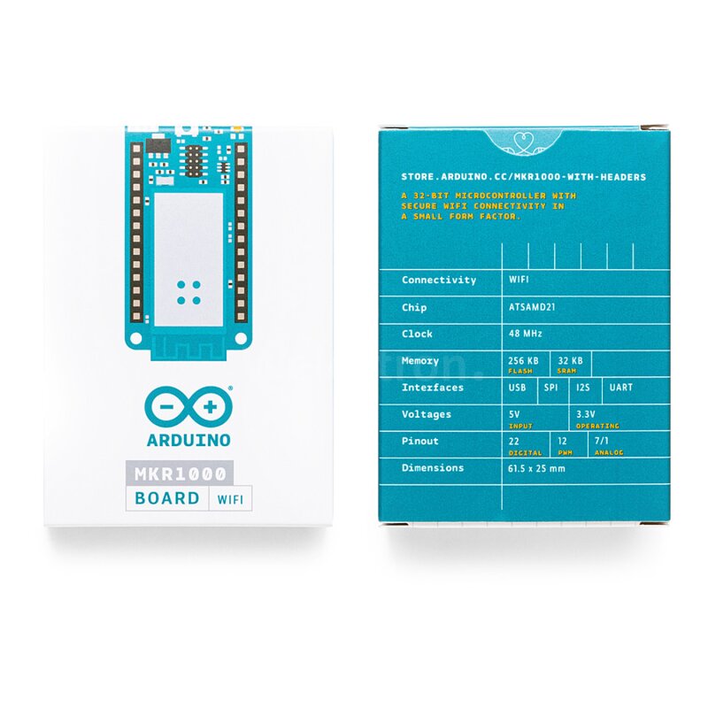 Arduino MKR1000 WITH HEADERS, 40,90 € - Welectron