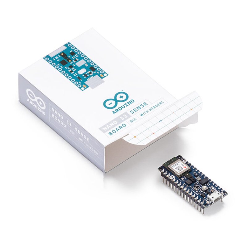 Arduino Nano 33 BLE Sense with headers, 40.90