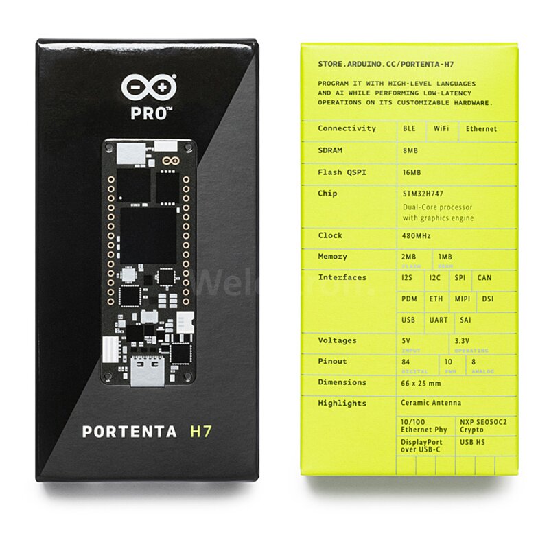 Arduino Portenta H7, 115.90