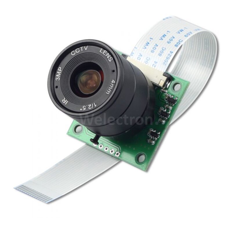 Arducam B0032 OV5647 Camera Board with CS mount Lens fully compatible