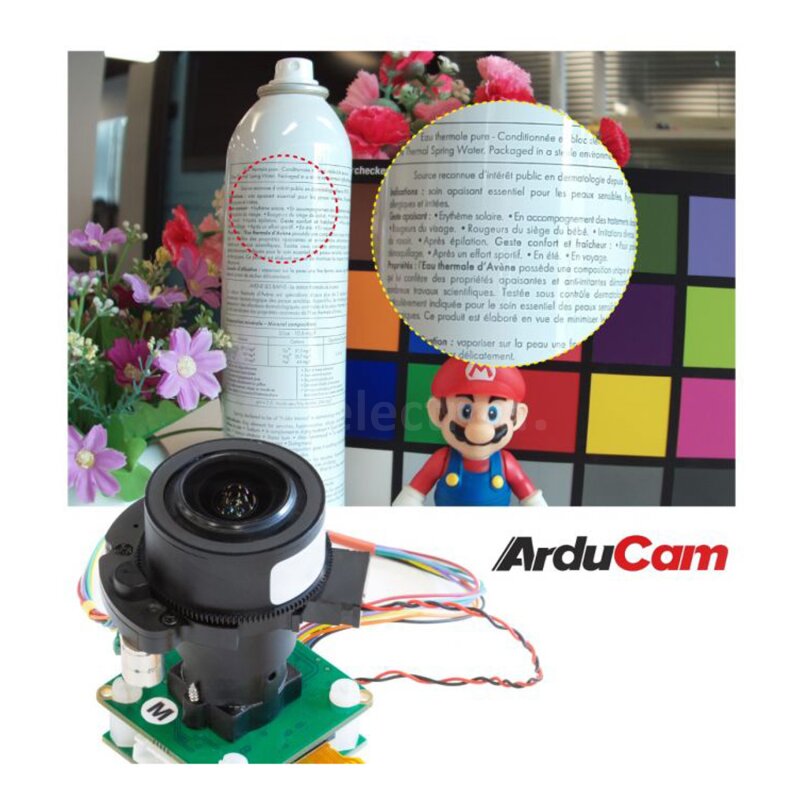 Arducam B016712MP 12MP IMX477 Pan Tilt Zoom(PTZ) Camera for Raspberry
