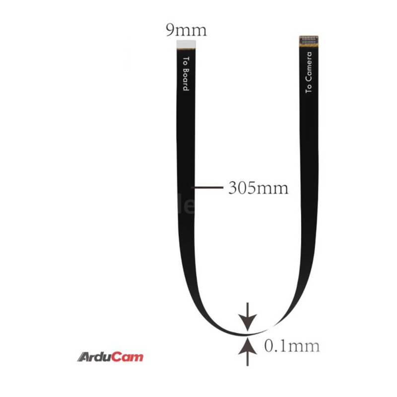 Arducam B0185 IMX219 8MP Spy Camera with 300mm Extension Cable for NV