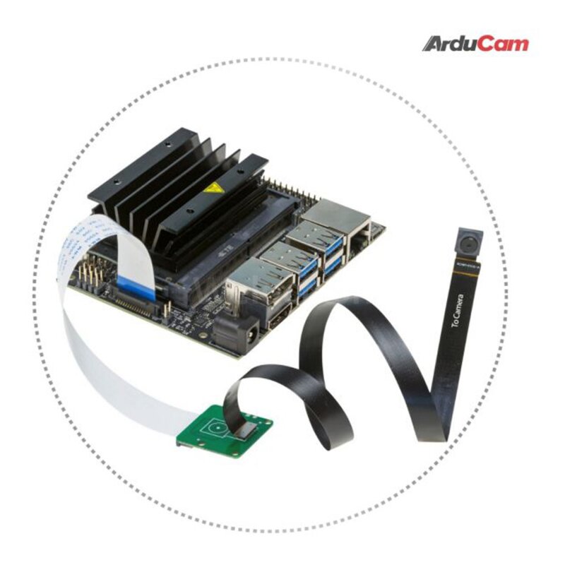 Arducam B0185 IMX219 8MP Spy Camera with 300mm Extension Cable for NV