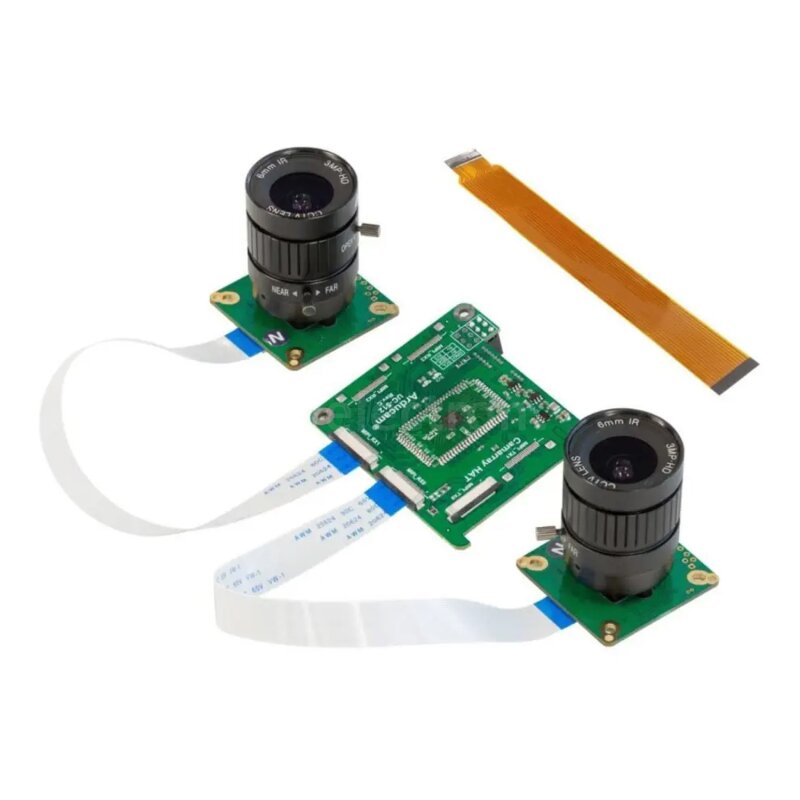 Arducam B0265N 12MP*2 Synchronized Stereo Camera Bundle Kit for Nvidi
