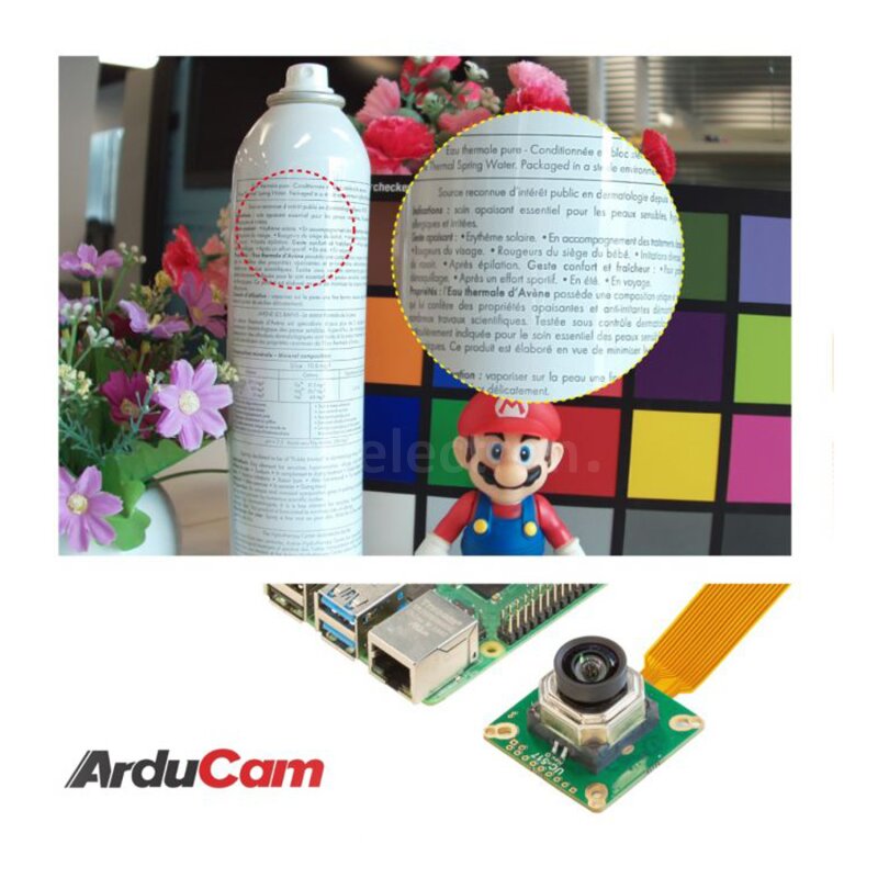 Arducam B0272 12MP IMX477 Motorized Focus High Quality Camera for Ras