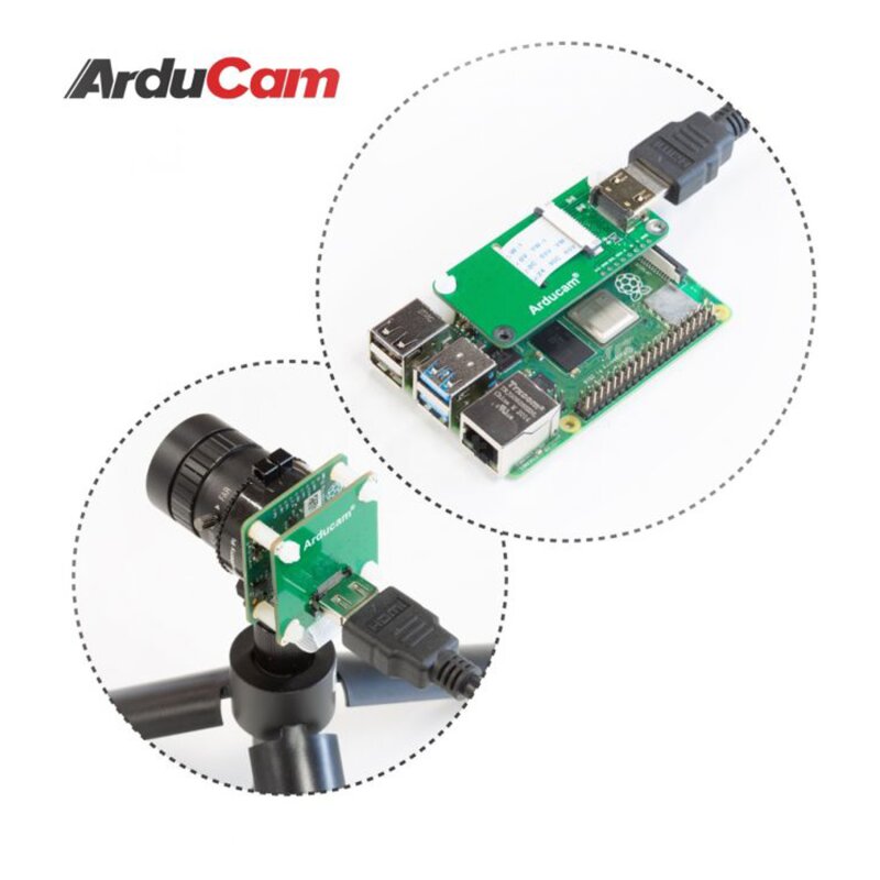 Arducam B0282 Csi To Hdmi Adapter Board For 12mp Imx477 Raspberry Pi