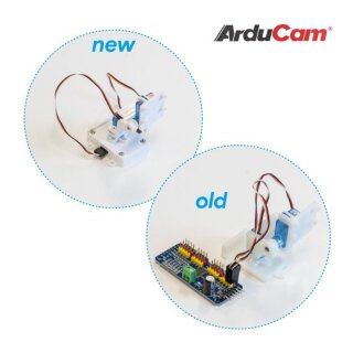 Arducam B0283 Upgraded Camera Pan Tilt Platform for Raspberry Pi, 31,
