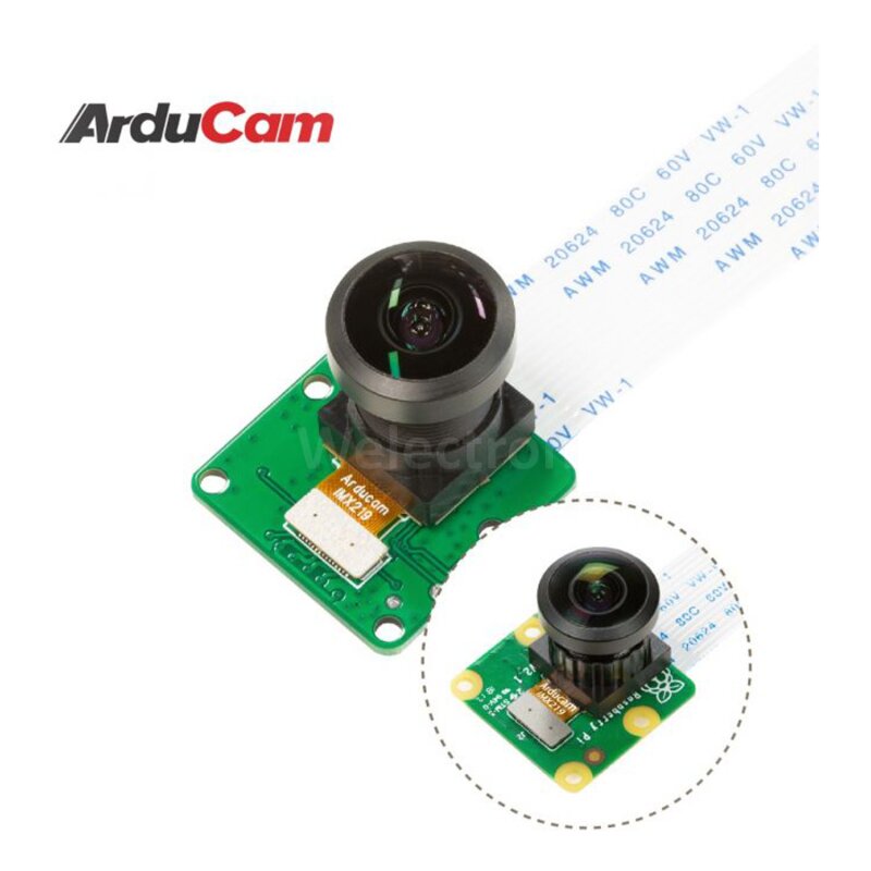Arducam B0287 IMX219 Camera Module with fisheye lens for NVIDIA Jetso