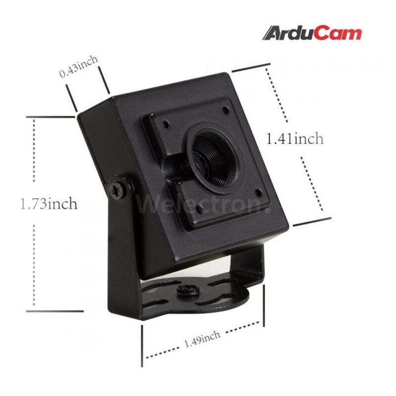 Arducam B029201 4K 8MP IMX219 Autofocus USB Camera Module with Metal