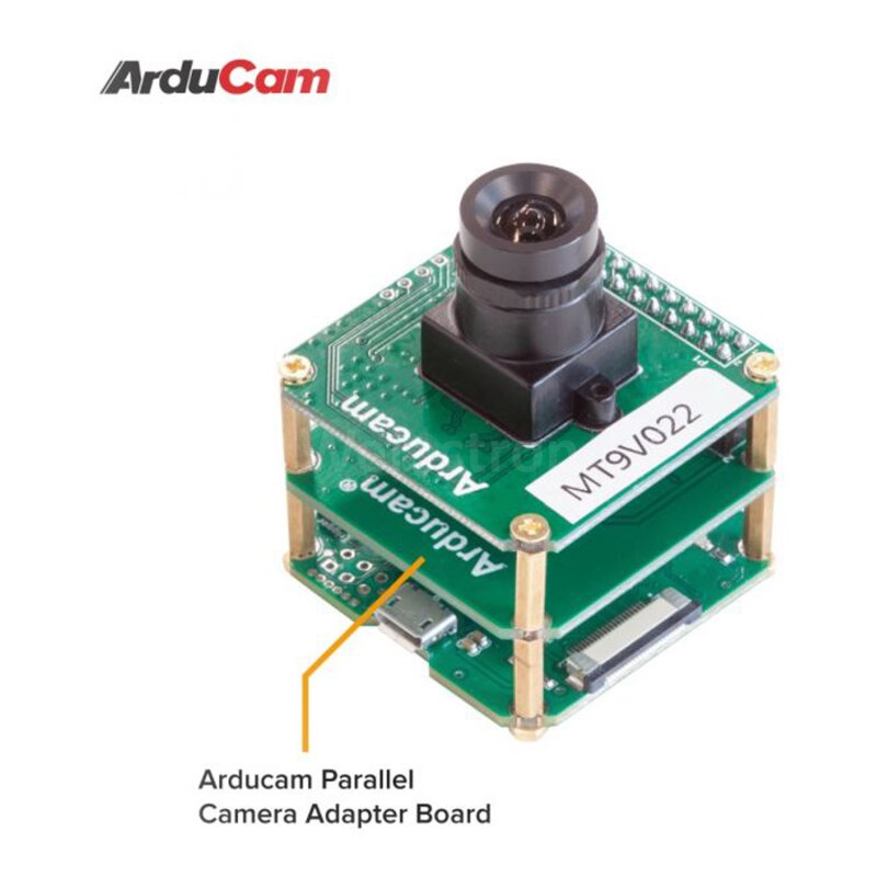 Arducam B0345 Parallel Camera Adapter Board for USB Camera Shield, 17