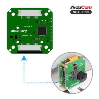 Arducam B0381 PiVariety 2MP Global Shutter OV2311 Mono Camera Modules