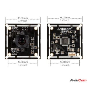 Arducam B0385 120fps Global Shutter Color USB Camera Board, 71,90 &eu