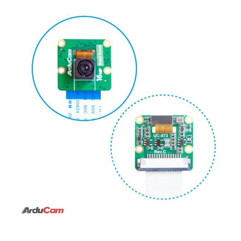 Arducam B0386 16MP IMX519 NoIR camera module for All Raspberry Pi Mod