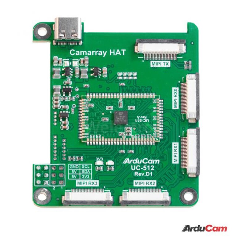 Arducam B0388 16MP Autofocus Quad-Camera Kit for Raspberry Pi, 199,00