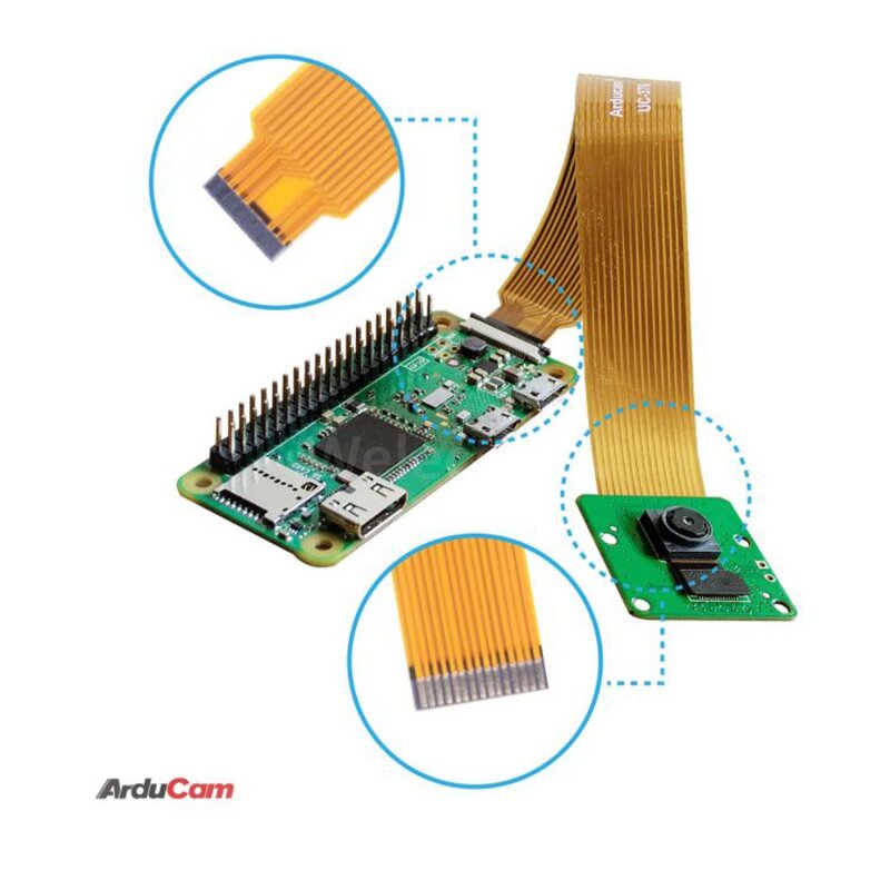 Arducam B0390 IMX219 Visible Light Fixed Focus Camera Module for Rasp