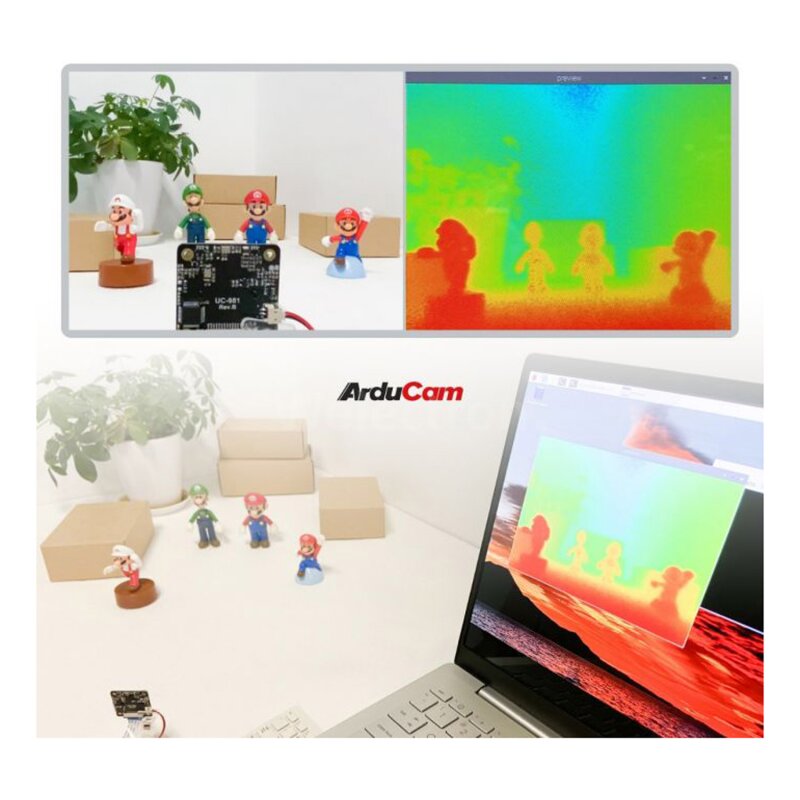 Arducam B0410 Time of Flight Camera for Raspberry Pi, 59,90