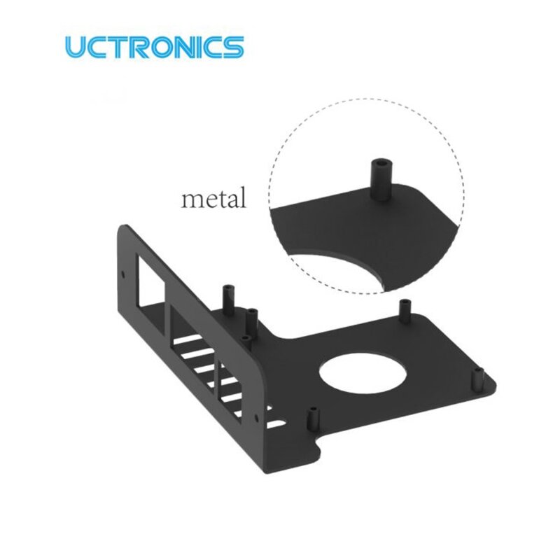 UCTRONICS U6130 19 inch 3U Rack Mount for Raspberry Pi 4, 119.00 &eur