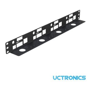 UCTRONICS U6143 Raspberry Pi 4 Rack Mount 19 Inch 1U Bracket w/ OLED