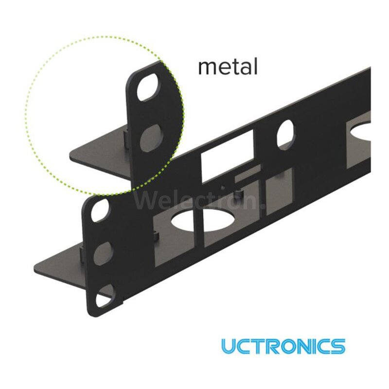UCTRONICS U6152 Ultimate Rackmount for Raspberry Pi 4, 53,90