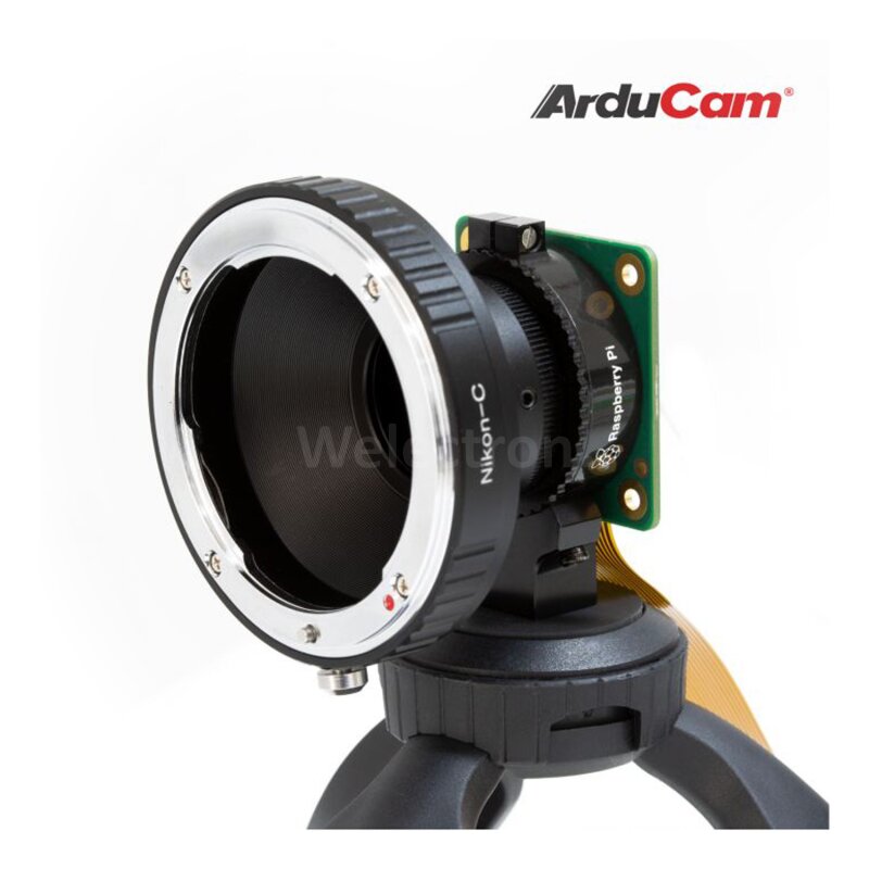 Arducam UB0218 Lens Mount Adapter for Nikon F-Mount Lens to C-Mount R