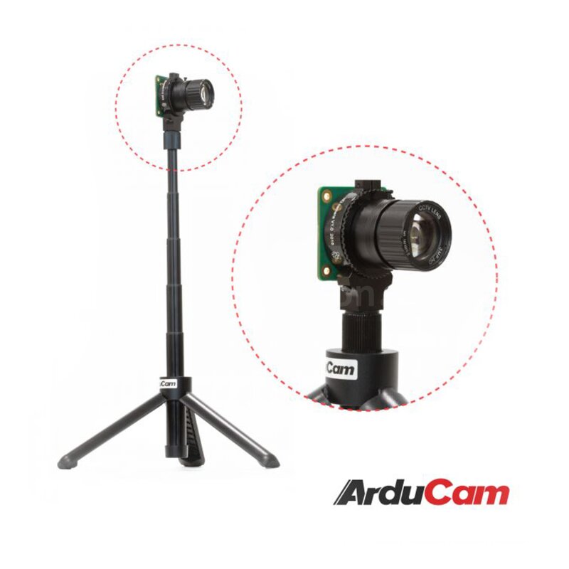Arducam UB0220 Lightweight Mini Tripod Stand for Raspberry Pi High Qu