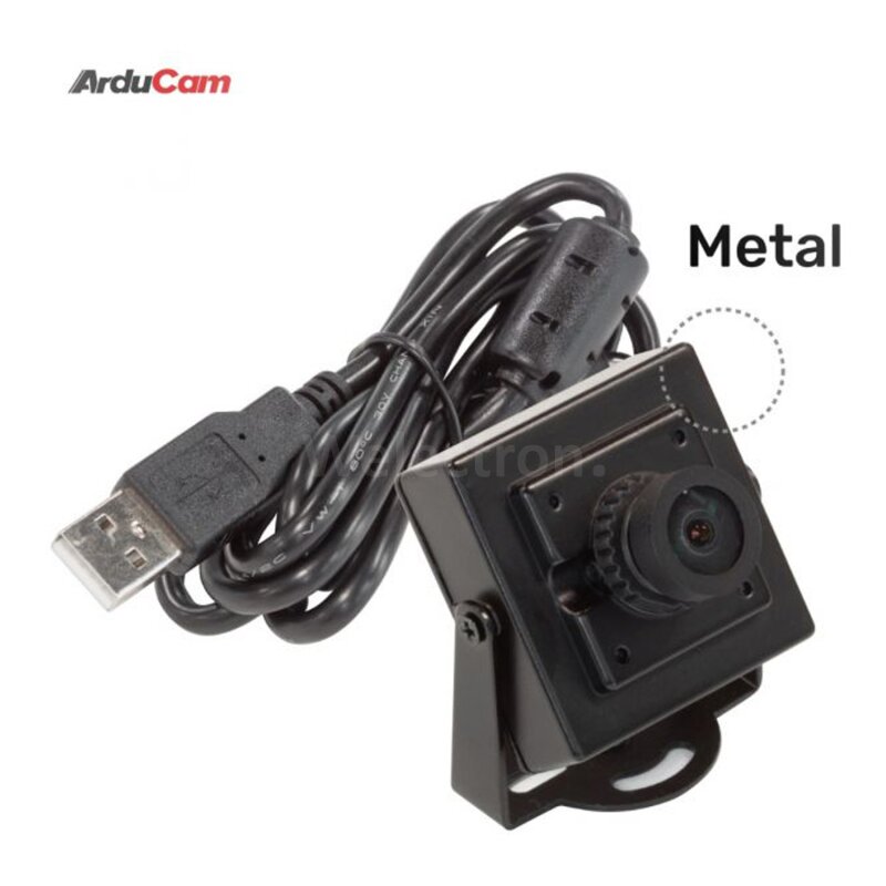 Arducam UB023301 5MP Wide Angle USB Camera with Mini Metal Case, 51.9