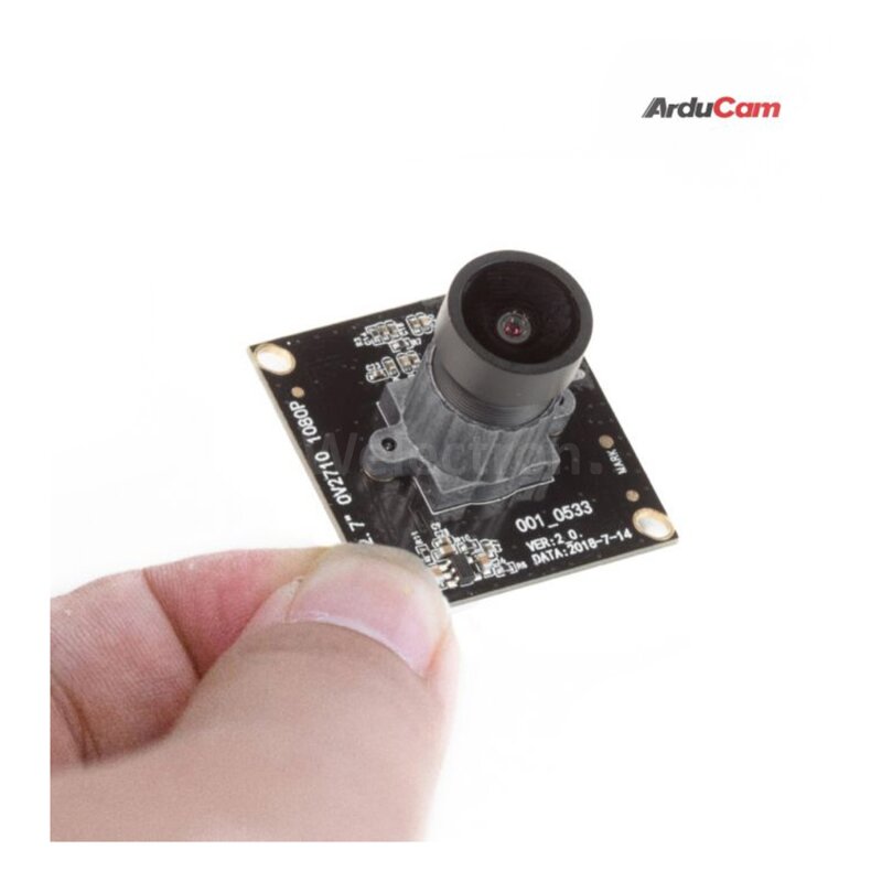 Arducam UB0234 2MP Wide Angle USB2.0 Camera Board with M12 Lens, 41.9