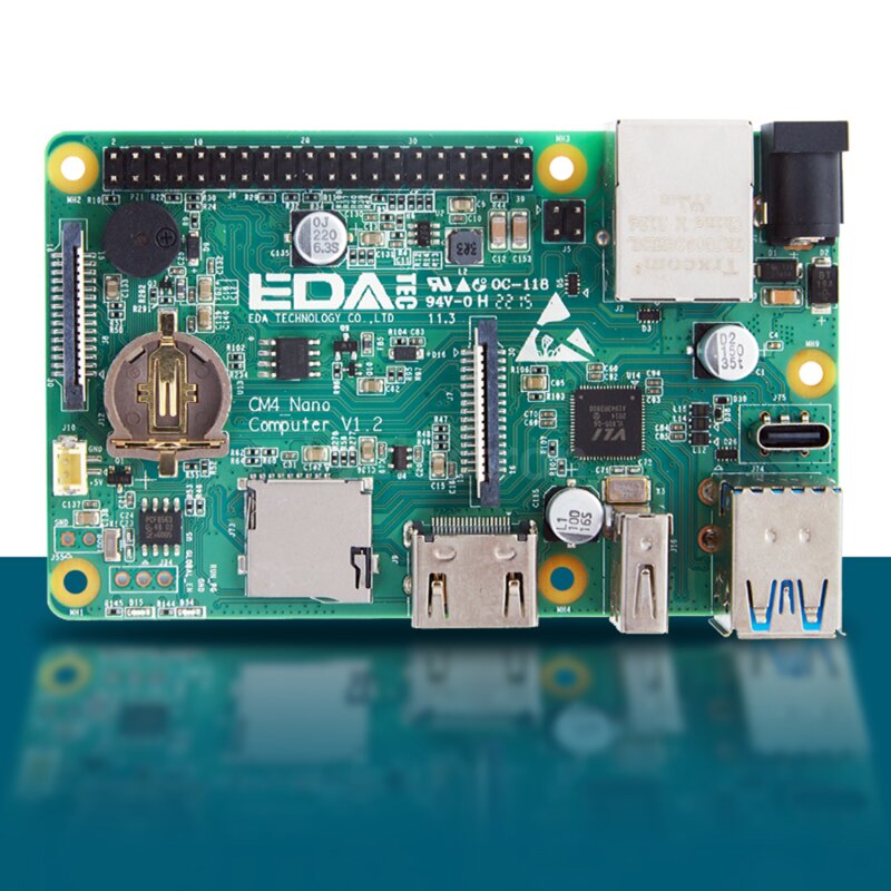 Edatec CM4NANO10-1108-C Embedded Computer, 155,00 € - Welectron Edatec CM4NANO10-1108-C Embedded Computer, 155,00 € - Welectron