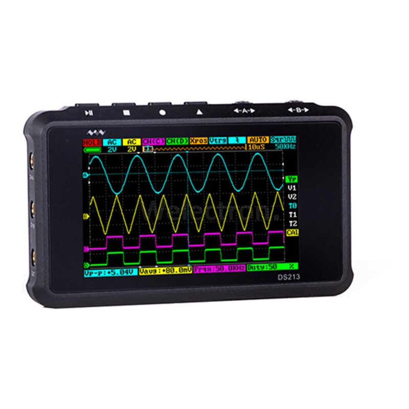 Miniware DS213 Portable Mini Oscilloscope, 195.00