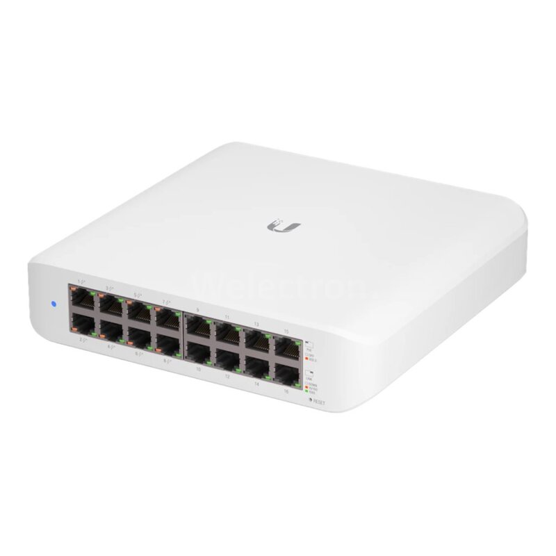 Ubiquiti USW-LITE-16-POE UniFi 16-Port Gigabit Switch, 208.00