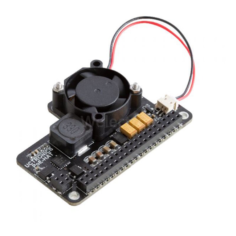 UCTRONICS U6110 PoE HAT for Raspberry Pi 4, 32,90 € - Welectron