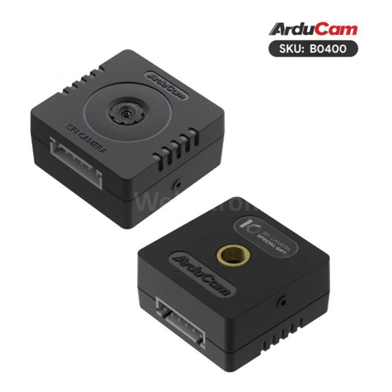 Arducam B0400 Mega 3MP SPI Camera Module with Camera Case for Any Mic