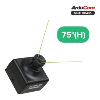 Arducam B0436 Mega 5MP SPI Camera Module with M12 Lens for Any Microc