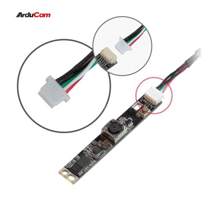 Arducam B0441 5MP Autofocus USB Camera Module with Single Microphone