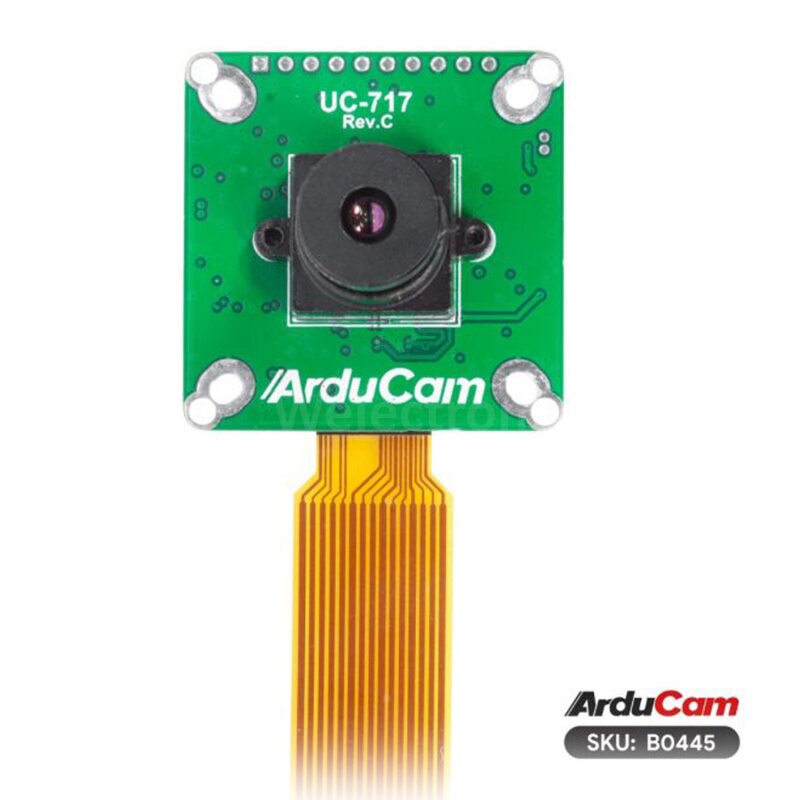 Arducam B0445 1.58MP IMX296 Color Global Shutter Camera Module with M