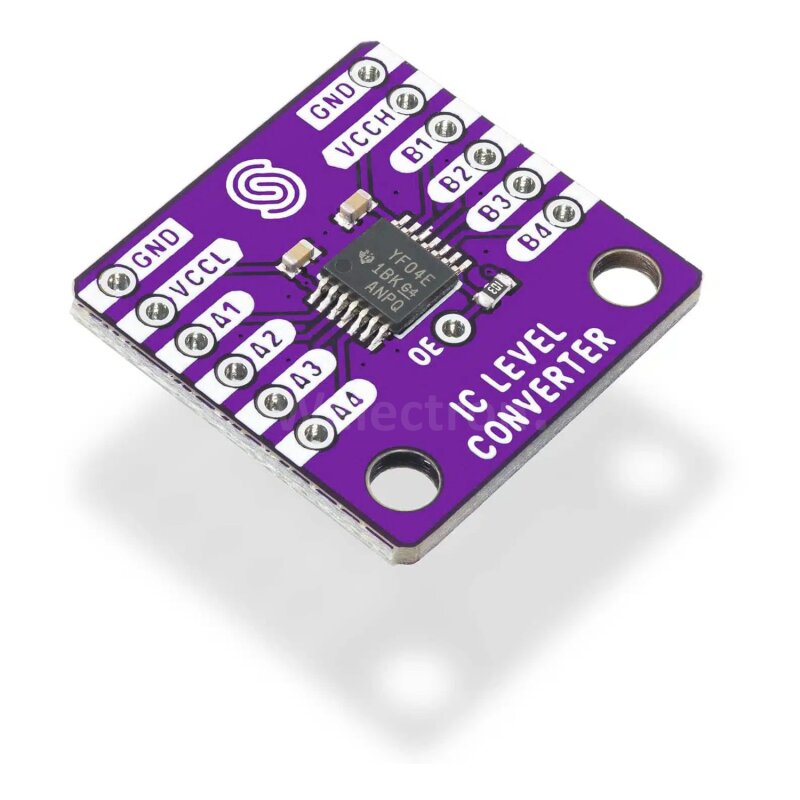 Soldered 333016 Logic level converter I2C TXS0104 breakout, 3.90 &eur