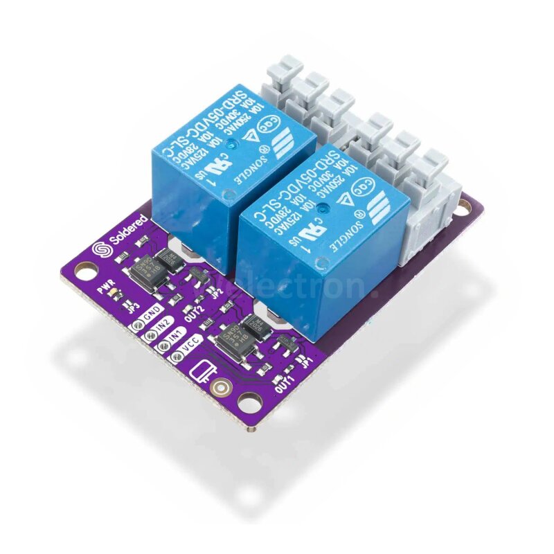 Soldered 333023 2-kanal Relais, 6,90 € - Welectron
