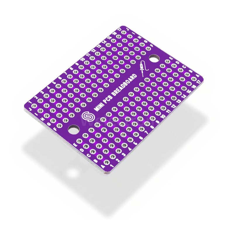 Soldered 333030 Mini PCB breadboard/protoboard, 2.40