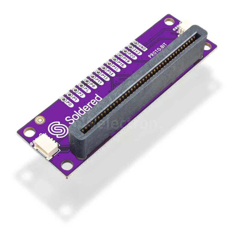 Soldered 333087 Proto:bit, 4.90