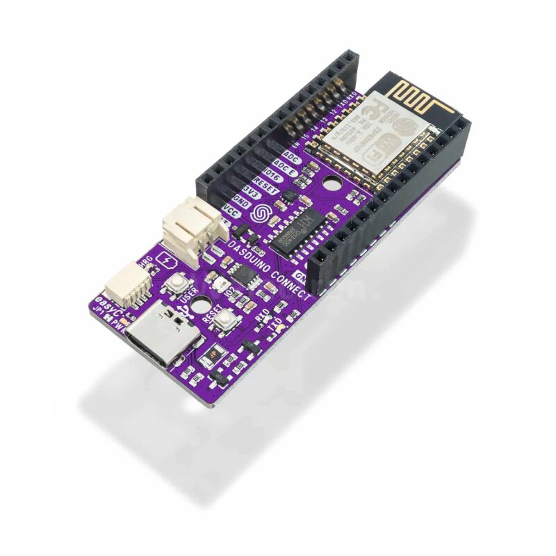 Soldered 333163 Dasduino CONNECT with female headers (ESP8266), 10.90